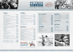 Petros Restaurant | Menus